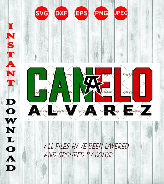 Canelo Alvarez Orgullo Mexicano Boxing Legend Svg Cutting - Etsy