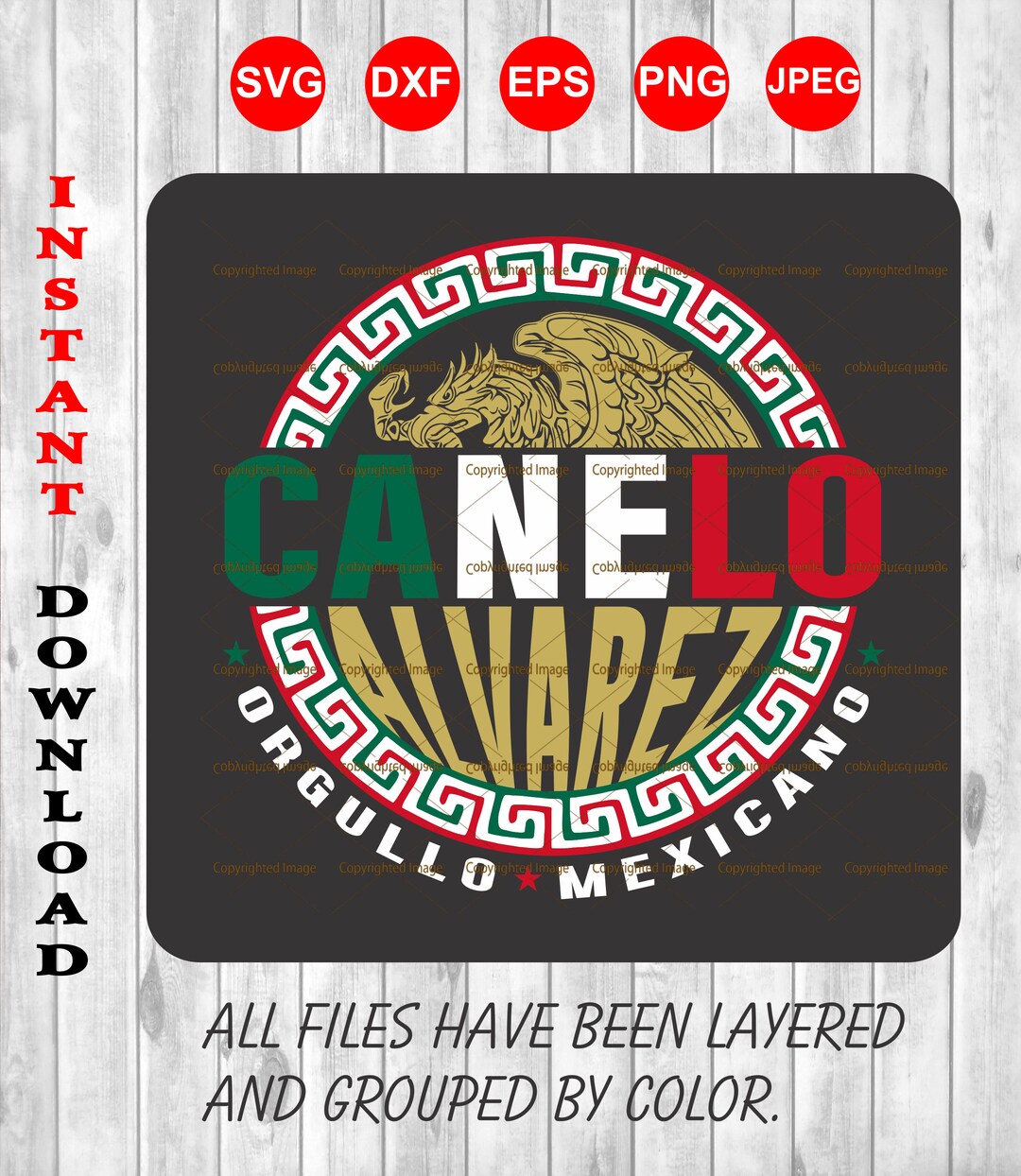 Canelo Alvarez Svg Cutting Files Png Clipart EPS - Etsy