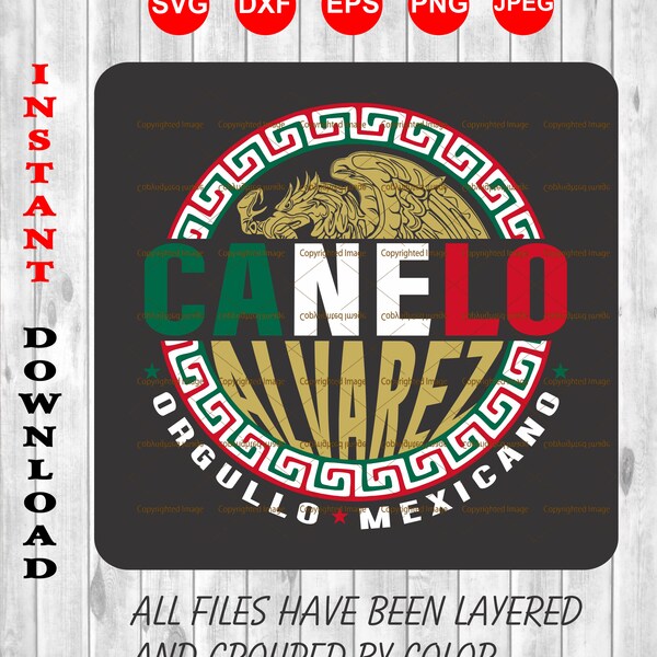 Canelo Alvarez Logo Png - Etsy