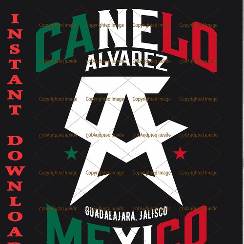 Canelo PNG Sublimation Alvarez - Etsy