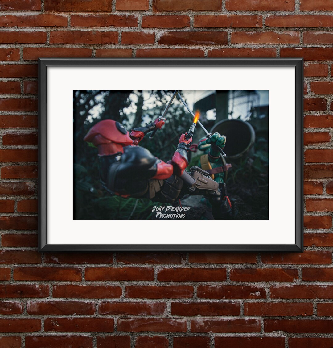 Deadpool Vs TMNT Raphael - Etsy