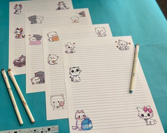 Cheshire Cats - Writing Paper - Etsy