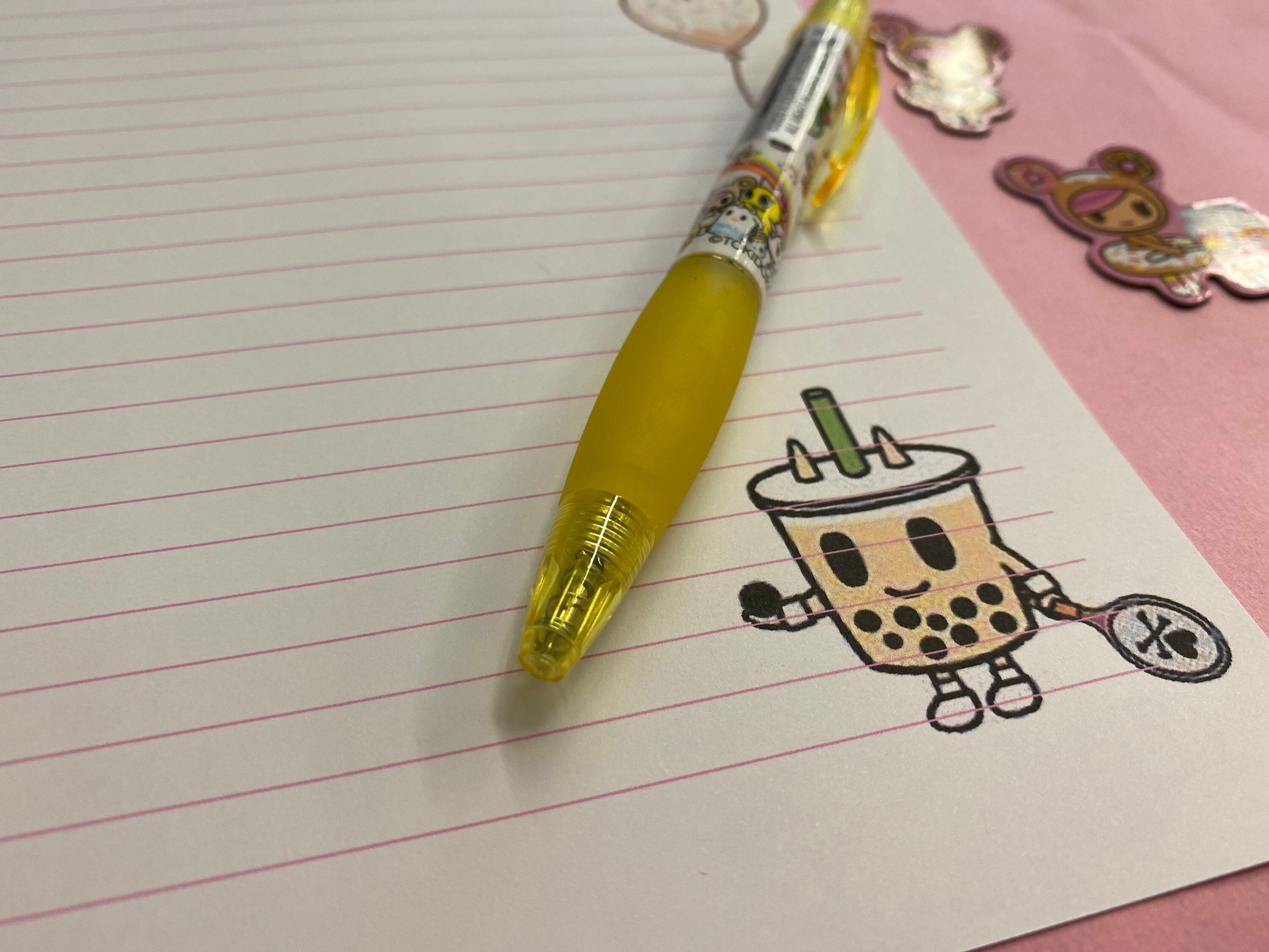 Tokidoki-inspired Lined Writing Paper, Stationery - Etsy