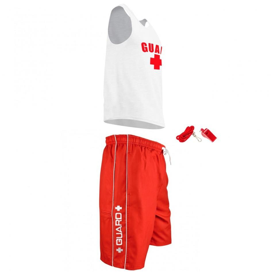 Mens Tank Top Lifeguard Costume Halloween / Apparel / Outfits / Party ...