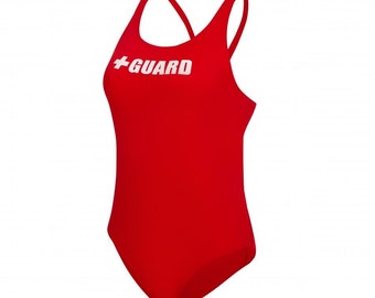 Lifeguard Swimsuit | Etsy
