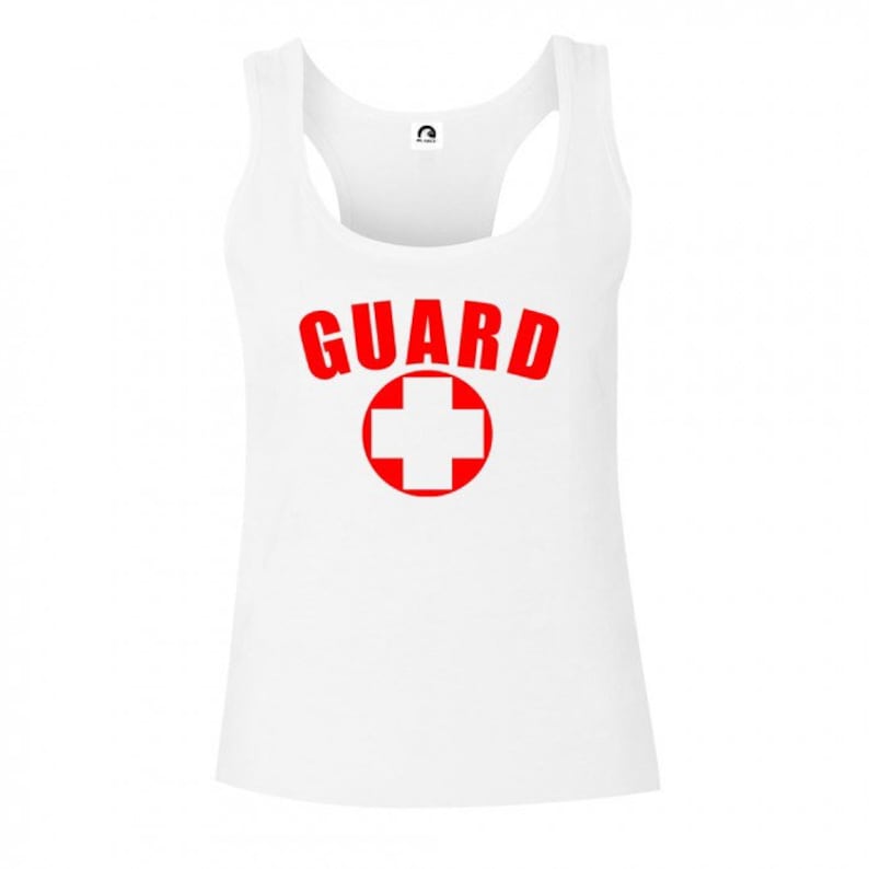Lifeguard Racerback Tank Top - Apparel / Women / Junior Fit / 100% ...