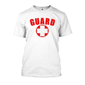 Men’s Lifeguard T-shirt - Red / 100% Premium Cotton / Apparel ...