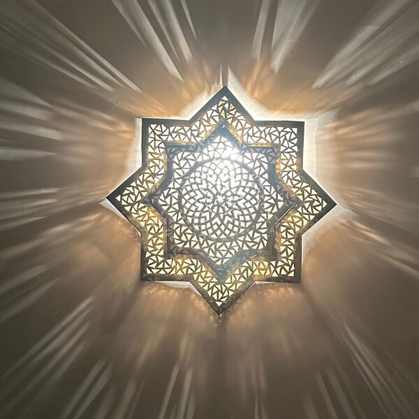 Moroccan Wall Lamp Sconces - Etsy