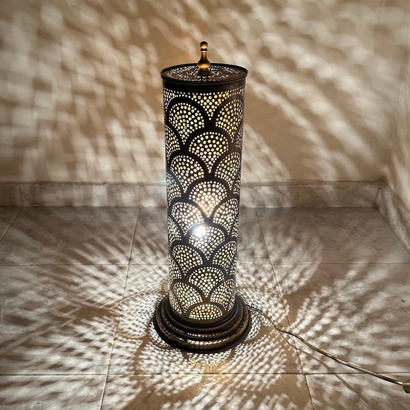 Moroccan Table Lamp - Etsy
