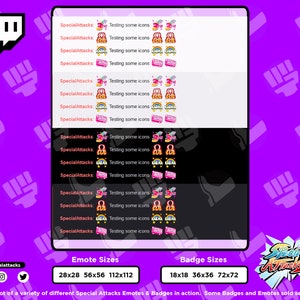 Twitch Discord Emote Karma Rainbow Stars - Etsy