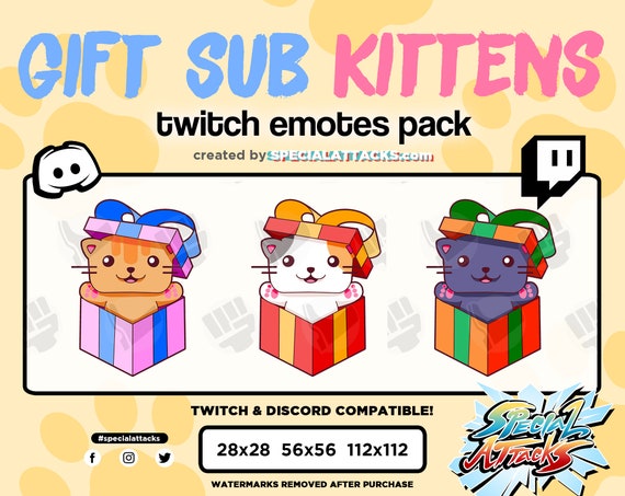 Sub Emote Gift Sub Emote Gif Sub Emote Gift Emote Streamer Emote ...