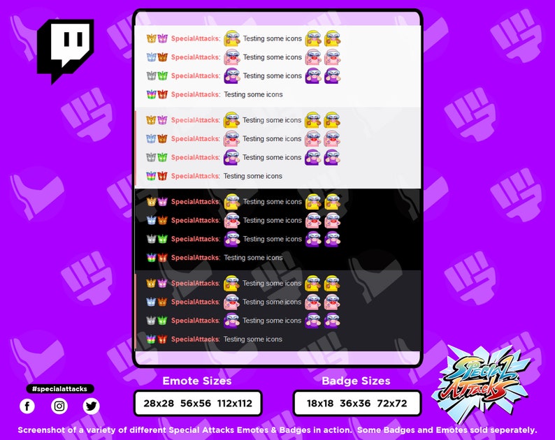 Twitch - Discord Emote Pack | Periodt Lips Nails Lashes Emote - Etsy