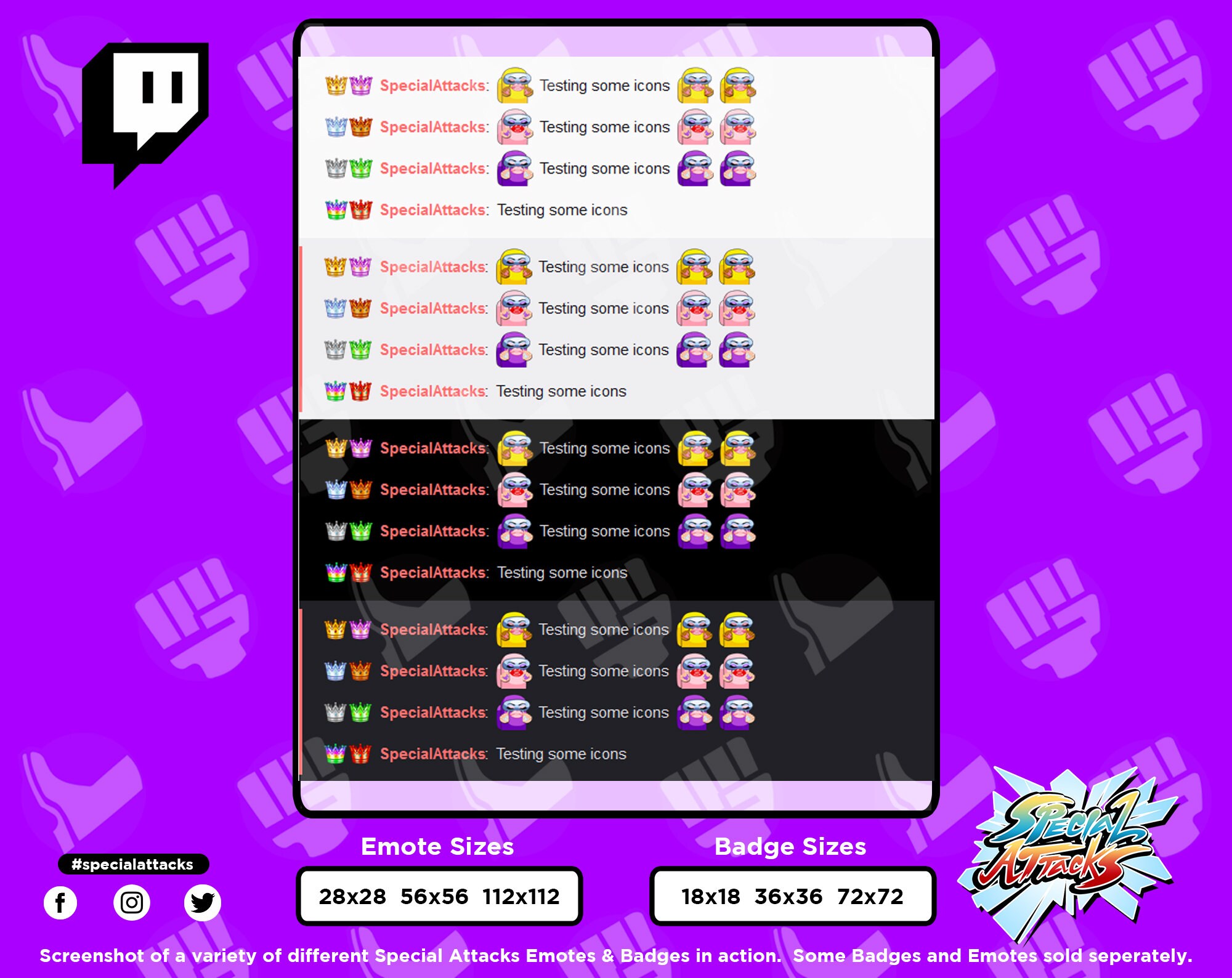 Twitch - Discord Emote Pack | Periodt Lips Nails Lashes Emote - Etsy UK