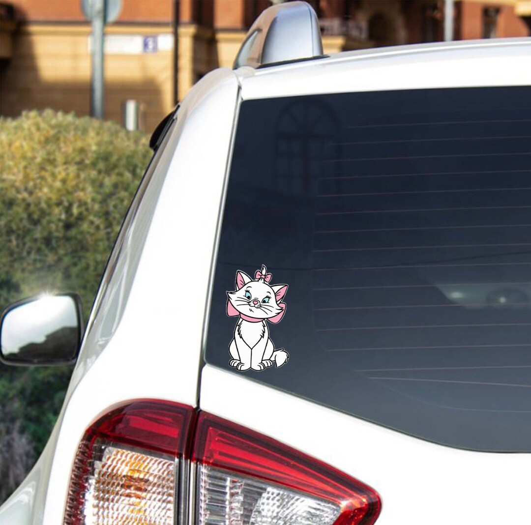 Marie Aristocat Decal Sticker Car Decal Sticker Laptop Sticker ...