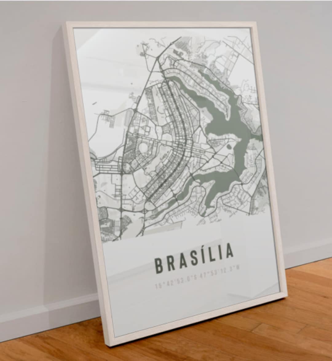 Personalized Digital City Map - Etsy
