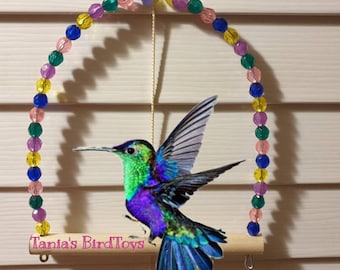 Hummingbird swing | Etsy