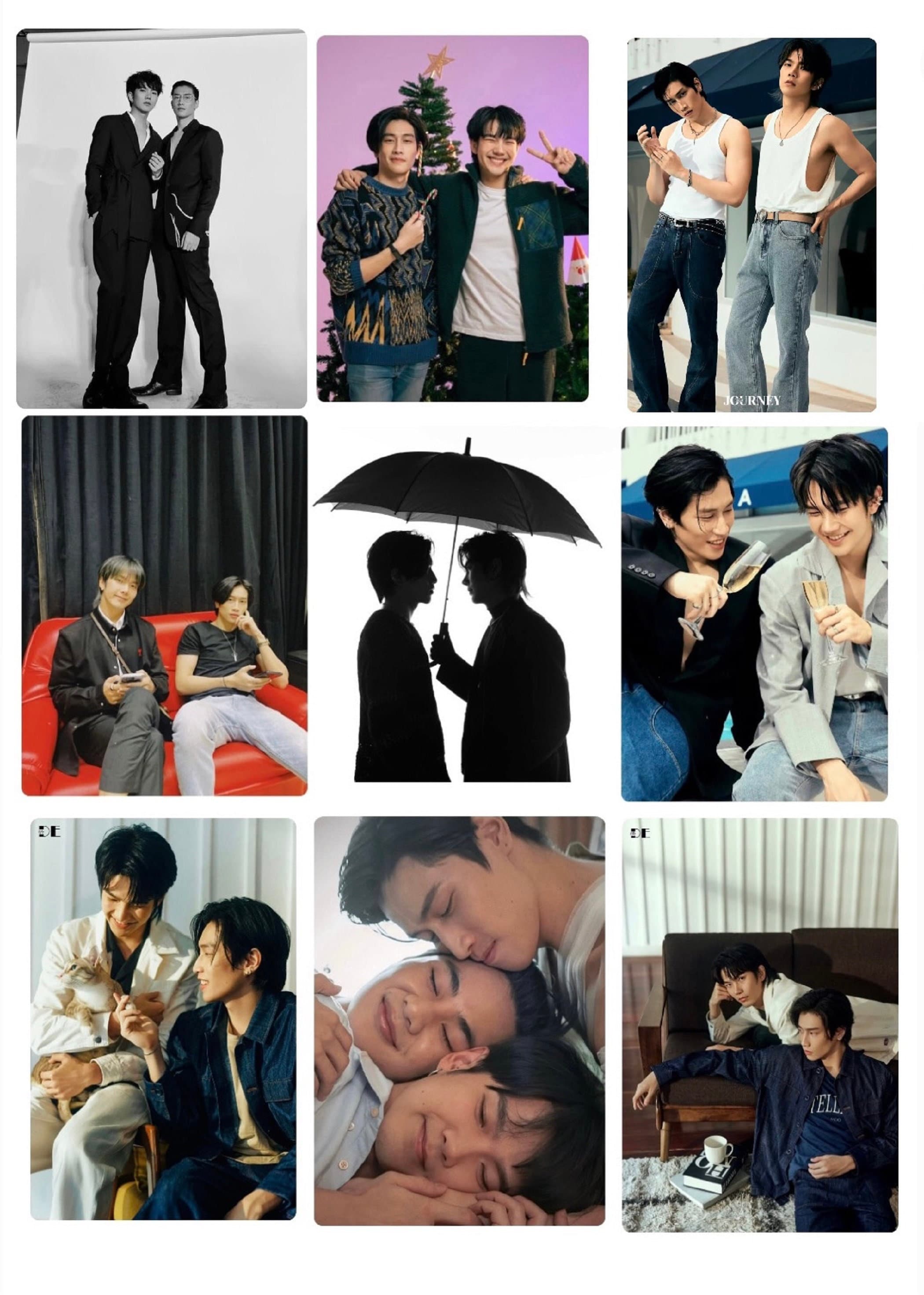 Kinnporsche the Series Photocards Set Thai BL Drama - Etsy Ireland