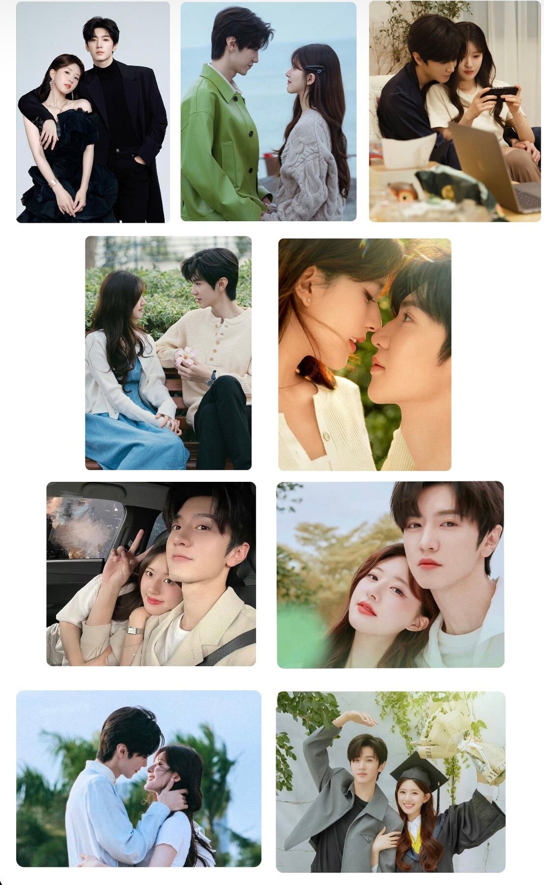 Chinese Drama 'hidden Love' Photocards Set 9PCS - Etsy