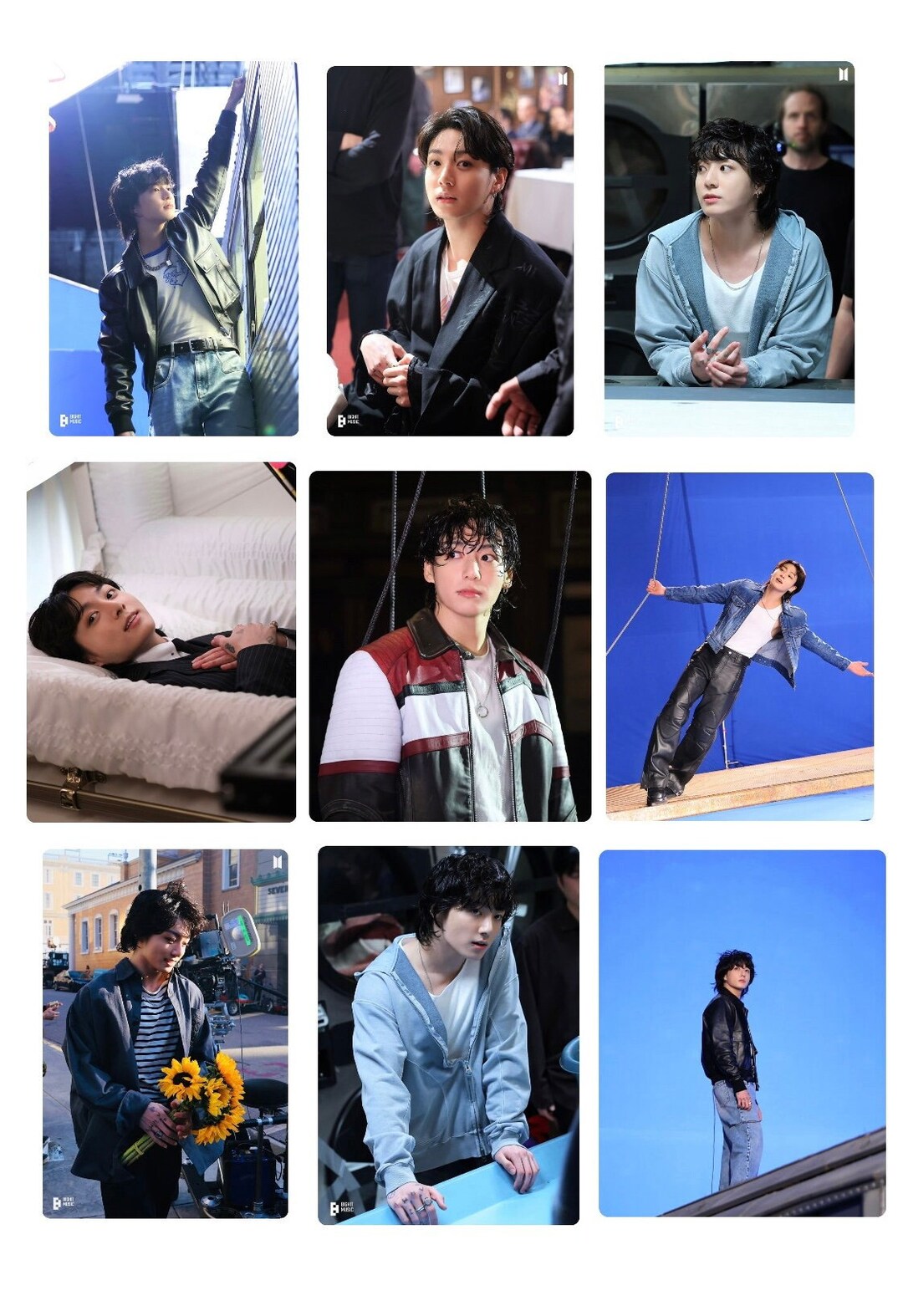 BTS Jungkook 'SEVEN' MV Photo Sketch Photocards Set - Etsy