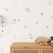 Green Watercolour Polka Dot Wall Stickers | Sage Green Nursery Wall ...