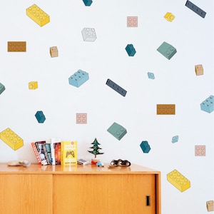 Lego wall decal - Etsy