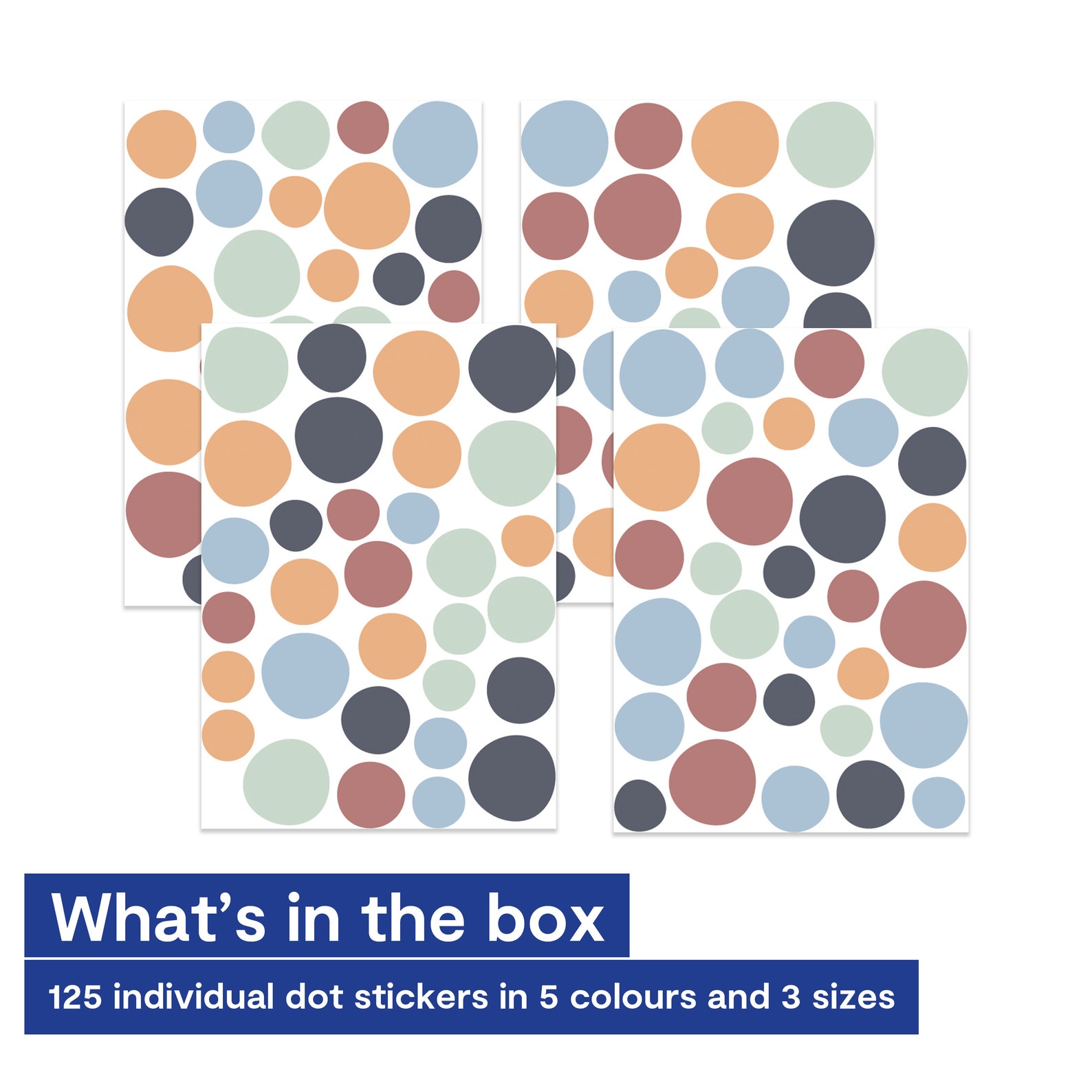 Boho Polka Dot Decals Boho Wall Stickers for Kids Bedroom | Etsy