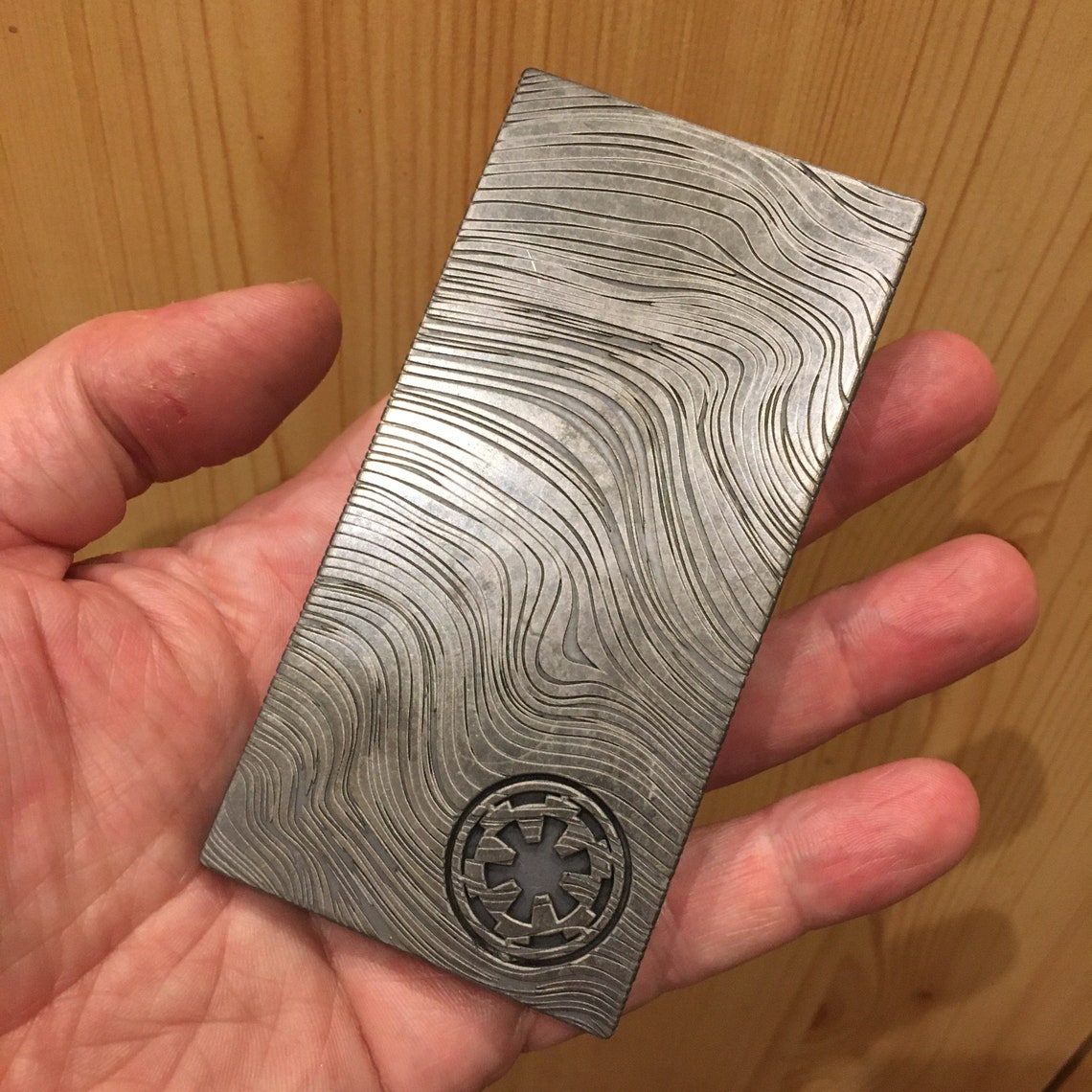 Star Wars the Mandalorian: Beskar Steel Ingot Prop Replica | Etsy UK