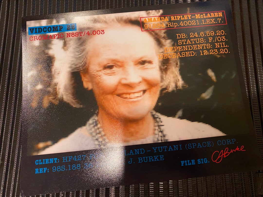 Aliens: Amanda Ripley-mclaren Photo (ripley's Daughter) Print - Etsy