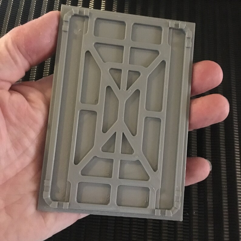 Aliens: LV-426 Wall Panel Scale Diorama unpainted - Etsy