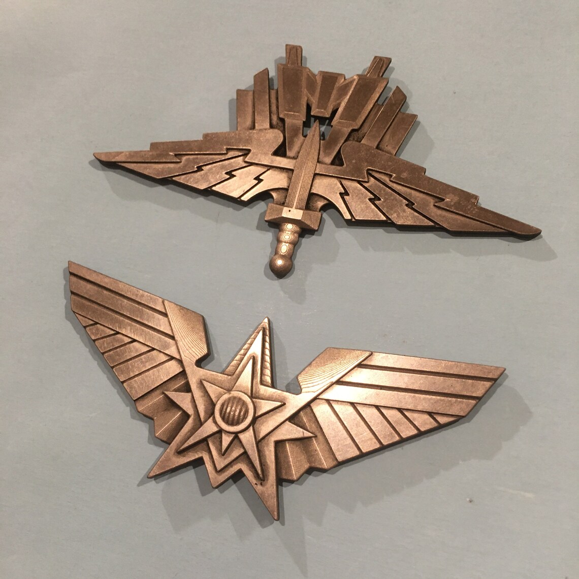 Starship Troopers: Badges / insignia set of two | Etsy