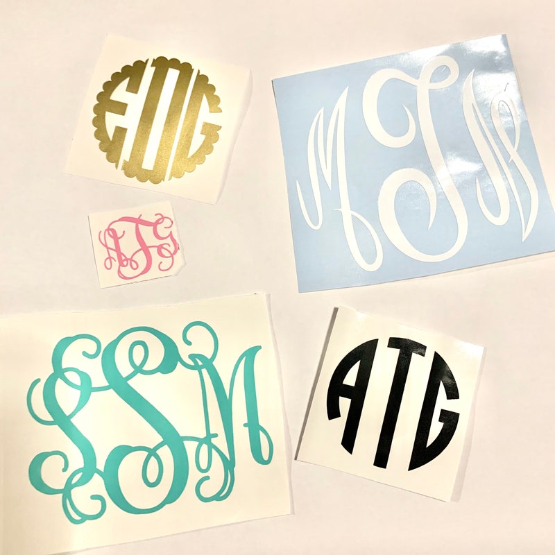 Scroll Monogram - Etsy