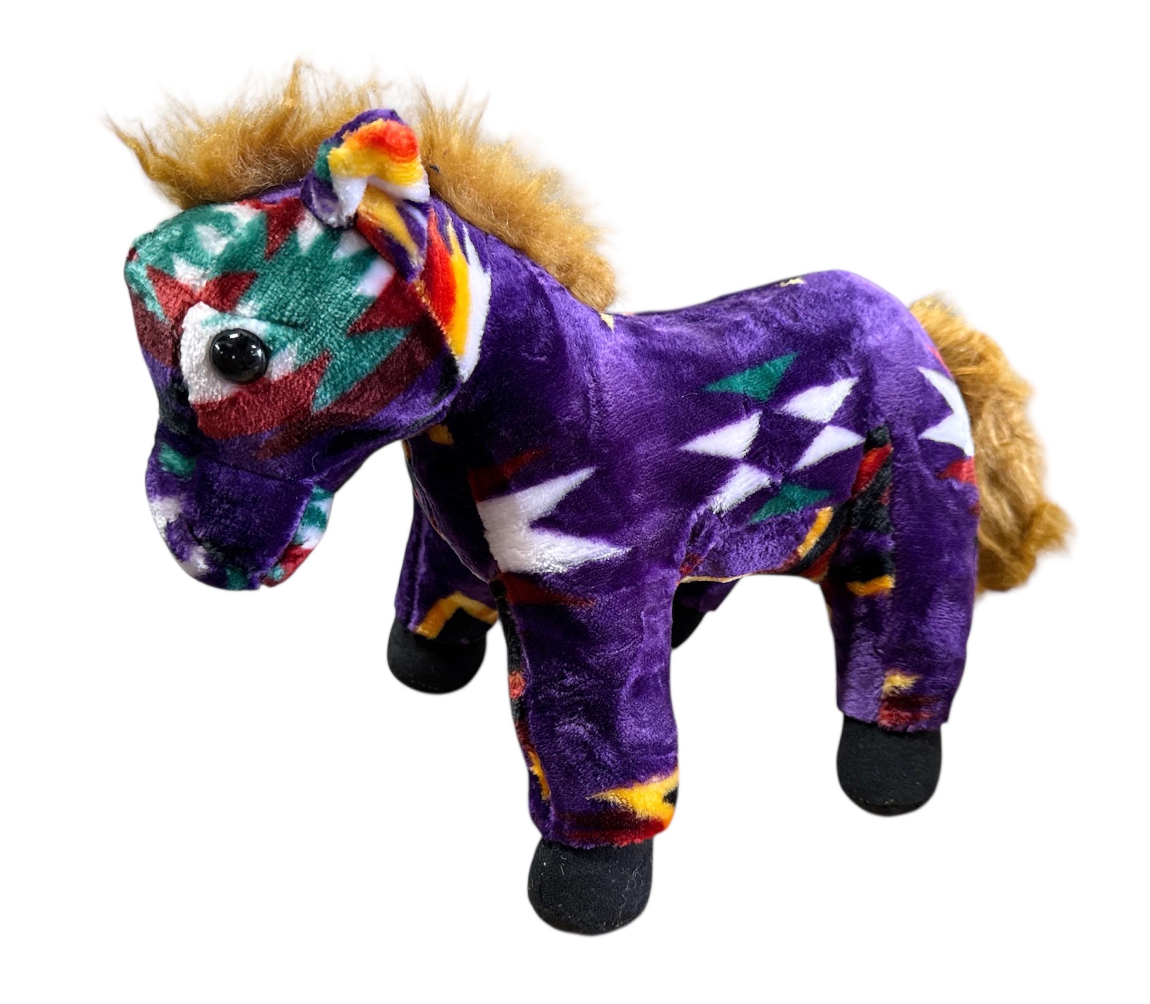 Native American Design Super Soft Plush Horse Stuffed Animal Toy for ...