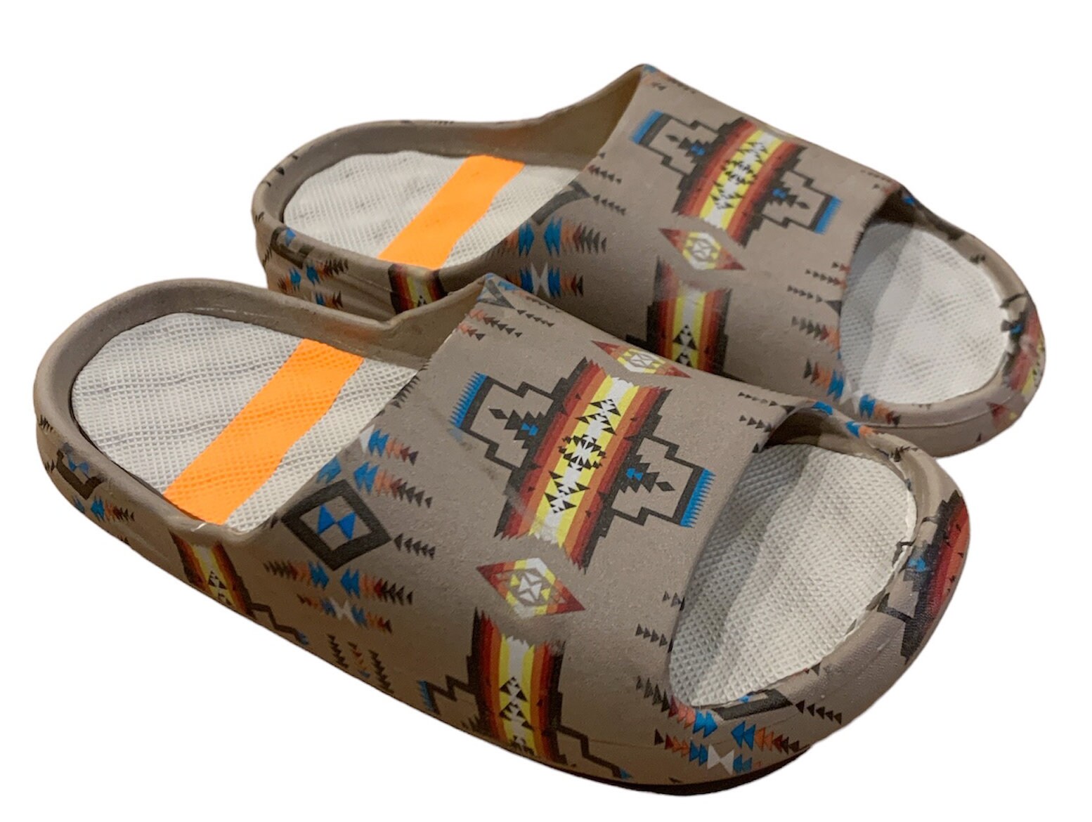 Southwest Native American Design Slide Sandals/slippers for Men and ...