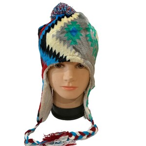Native American Design Super Soft Kids Beanies With Warm Sherpa Hats ...