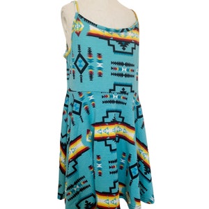 Southwest Native American Style Design Kids Summer Dress Suspender ...