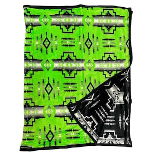 Native American Style Design Super Soft Plush Reversible Full Size ...