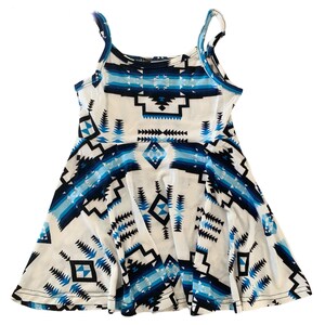 Southwest Native American Style Design Kids Summer Dress Suspender ...