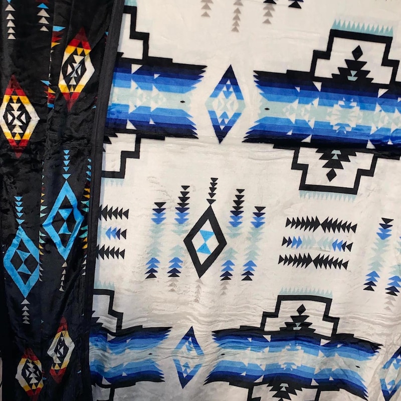 Indian Design Blanket - Etsy
