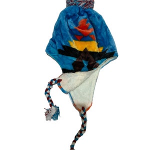 Native American Design Super Soft Kids Beanies With Warm Sherpa Hats ...