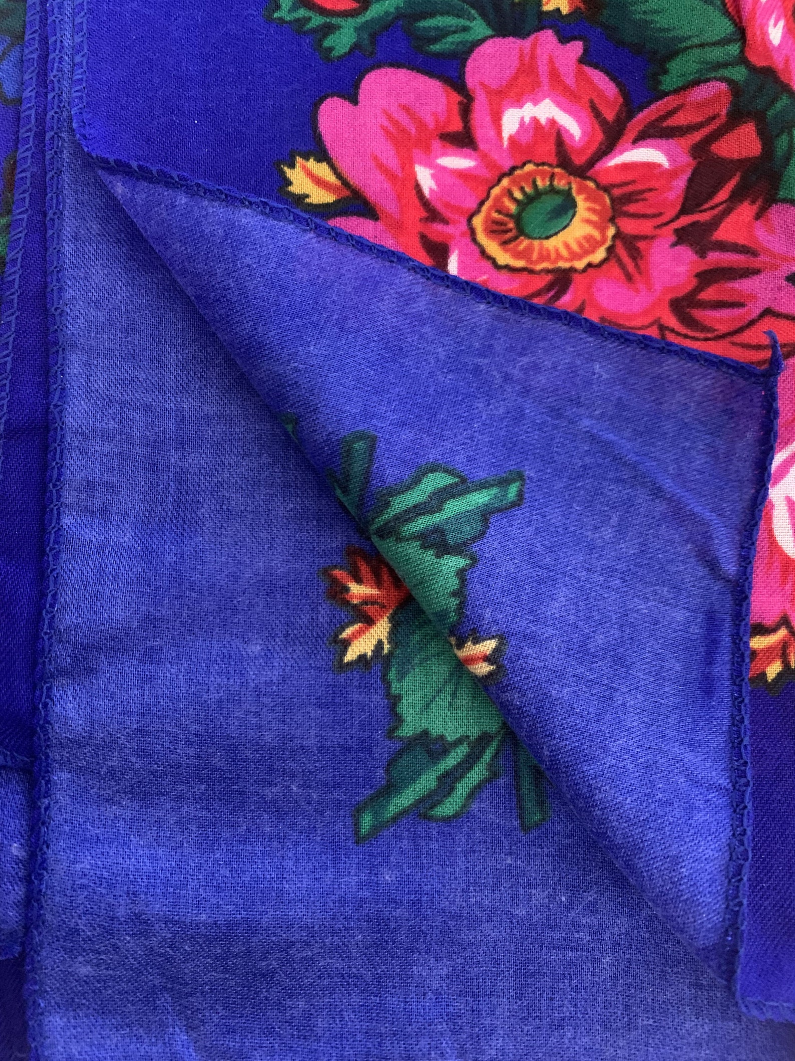 Flower Scarf. Traditional Rose Print Accessoriesfloral - Etsy