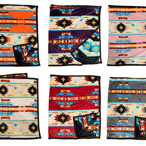 Native Blanket - Etsy
