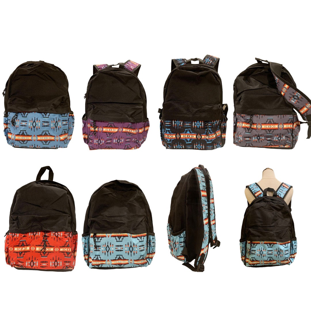 Native American Design Southwestern Backpack School Bag - Etsy