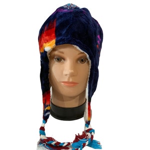 Native American Design Super Soft Kids Beanies With Warm Sherpa Hats ...