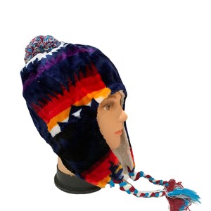 Native American Design Super Soft Kids Beanies With Warm Sherpa Hats ...
