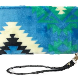 Native American Style Design Single Zipper Wallet - Etsy