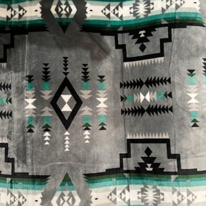 Native American Style Design Super Soft Plush Reversible Full Size ...