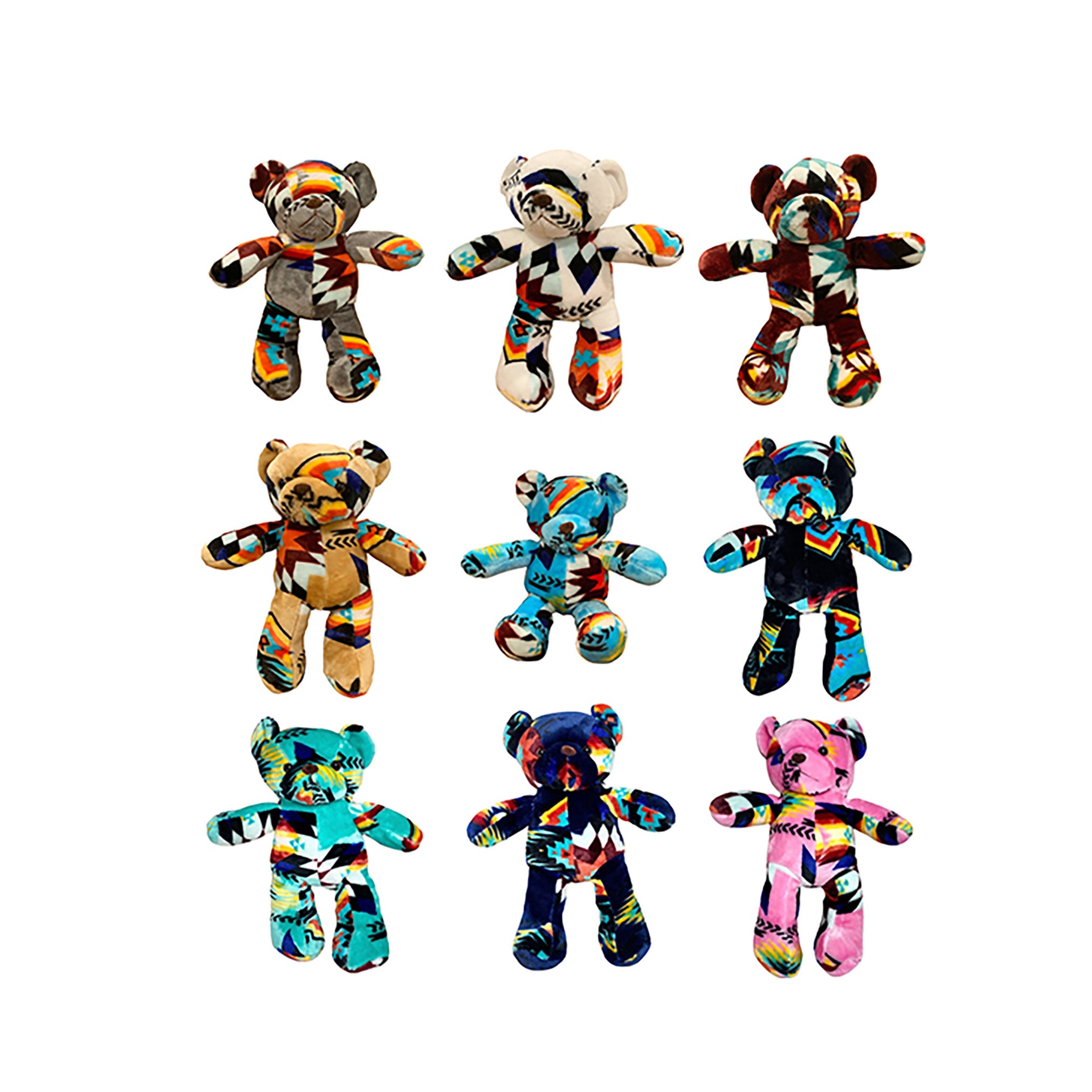 Southwest Native American Style Design Bear Stuffed Animals Gifts for ...