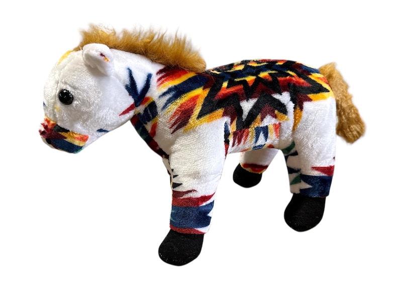 Native American Design Super Soft Plush Horse Stuffed Animal Toy for ...