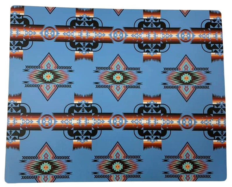 Native American Mouse Pad Pu Leather Desk Protector Mat - Etsy