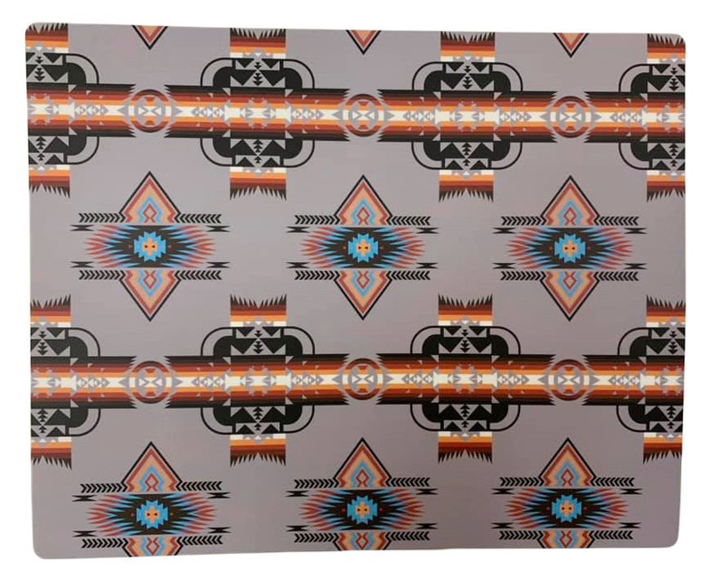 Native American Mouse Pad Pu Leather Desk Protector Mat - Etsy